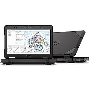 Dell Latitude Rugged 5404 HD Touch Screen Workstation Laptop PC (Intel Core i5-4310U, 8GB Ram, 256GB SSD, Webcam, HDMI, WiFi, Bluetooth) Win 10 Pro (Renewed)