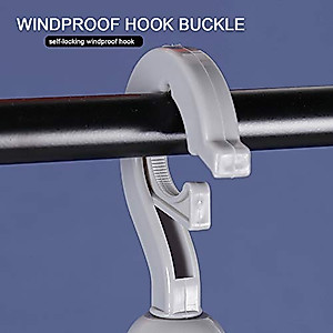 SNOMEL Folding Clothes Drying Rack, Windproof Foldable Cloth Dryer with Fixing Band, Collapsible Hanging Laundry Rack for Sweater - Outdoor, Indoor, Potable (2Size )