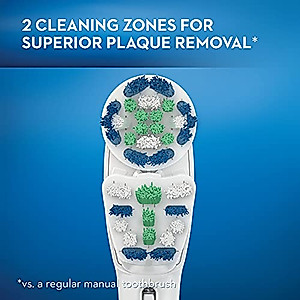 Oral-B Dual Clean Replacement Electric Toothbrush Brush Heads, 3 Count