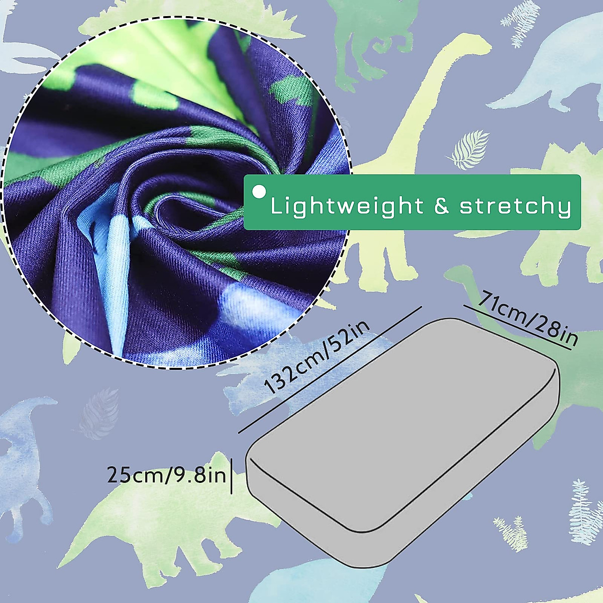 TANOFAR Baby Crib Sheet and Baby Minky Blanket