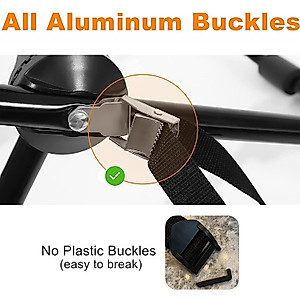 Bicycle Car Racks, Trunk Mounted Bike Rack, Foldable 3-Bike Bicycle Hitch Racks Mount Carrier for Car SUV Load 40Kg / 88Lb