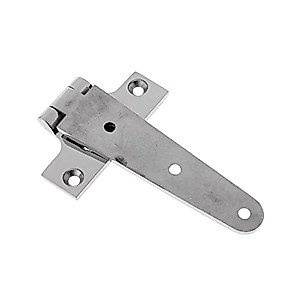 T-Hinge,Metal Tee Hinge, 2pcsT Hinges, Gates, Thicker Hinges, Heavy Duty Hinges for Wooden Fences, Sheds, Wooden Boxes, Garden Gates, Cabins, Warehouse Doors