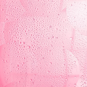 Adwaita Newest Design 3D Bubbles Shower Curtain Liner, No Odors,Eco Friendly(Pink)