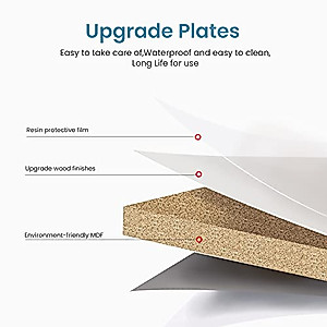 Farini File Cabinet, Under Desk Small 3 Drawer Cabinet, Home Office Wood Filing Storage Cabinets(White,Non-Assembled)
