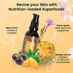 iYURA Prinourish Skin-Enriching Superfood Serum – Vegan Facial Moisturizer for a Dewy Glow & Long Lasting Moisturization – 100% Natural Face Oil for Dry Skin, 1.7 fl oz