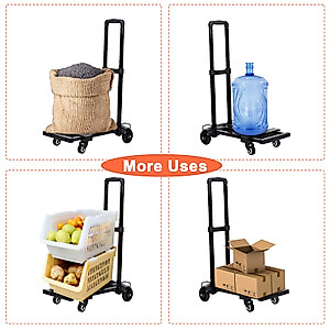 Car Seat Travel Carts, Stroller with Wheels for Air Travel, Light and Portable