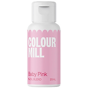 Colour Mill Oil-Based Food Coloring, 20 Milliliters Baby Pink