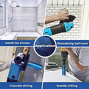 Diamond Core Drill Bit,BRSCHNITT 1 3/8 Inch Laser Welded Diamond Hole Saw with 5/8-11 Thread for Granite Marble Solid Block Stone Reinforced Concrete,Dry or Wet Drilling (35mm)