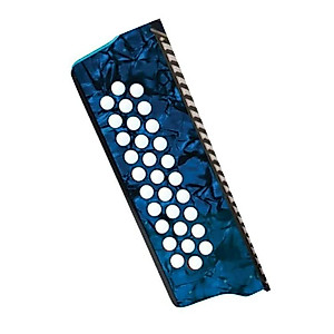 Hohner Corona II Classic Diatonic Accordion - Keys of F/Bb/Eb - Pearl Dark Blue