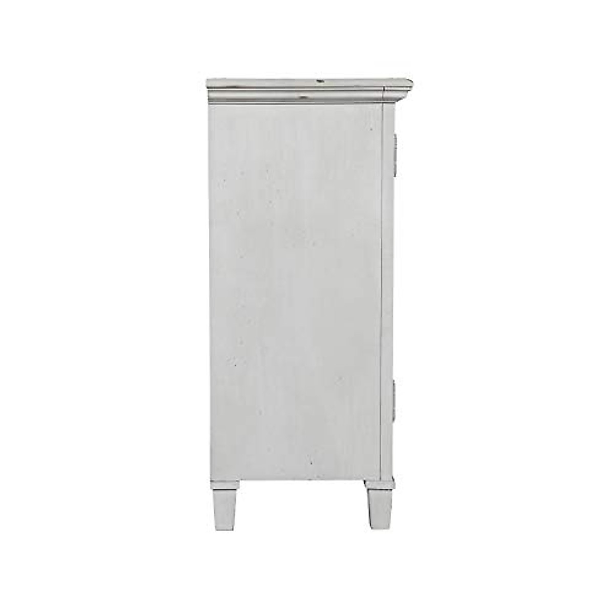 Signature Design by Ashley Mirimyn Vintage Accent Cabinet or TV Stand, Light Gray