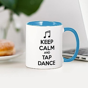 CafePress Keep Calm And Tap Dance Mug Ceramic Coffee Mug, Tea Cup 11 oz