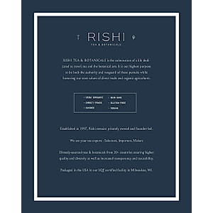 Rishi Tea Quince Eucalyptus Herbal Tea | USDA Organic Direct Trade Sachet Tea Bags, Certified Kosher, Caffeine Free Swet & Refreshing Blend | 15 Count (Pack of 1)