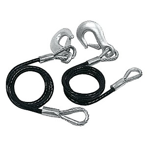 Reese Towpower 7007500 Safety Cable,40" , Black