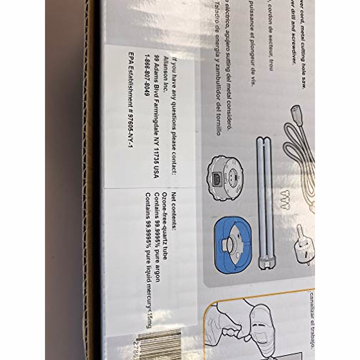 Swordfish UV 36Watt Air Purification System UVA36WB