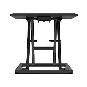 Stand Up Desk Store AirRise Adjustable Height Standing Desk Converter Monitor Stand (Black, 29")