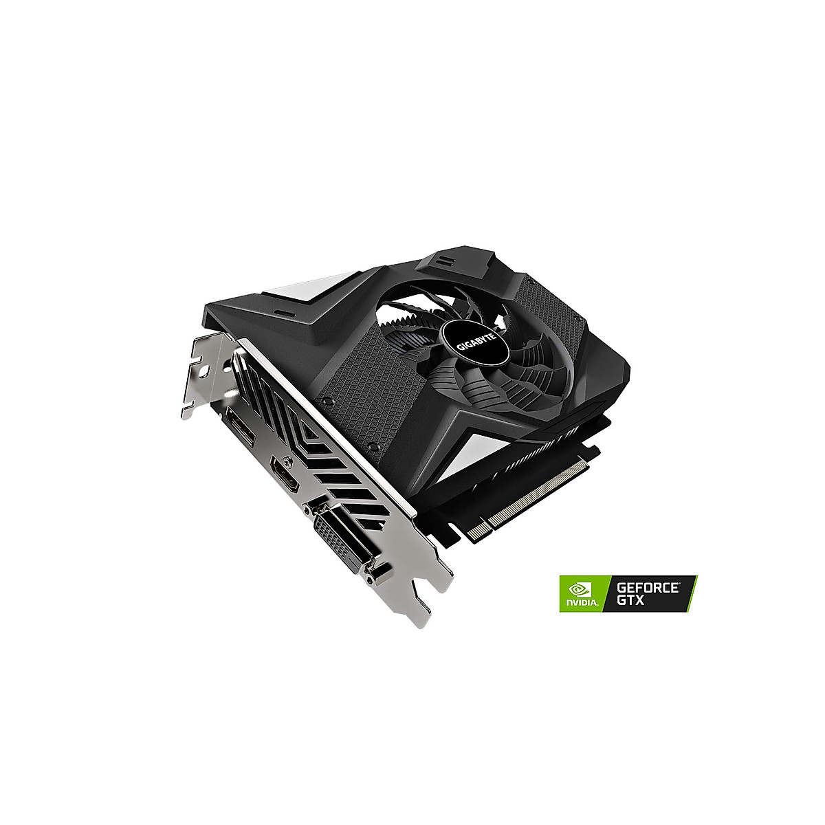 GIGABYTE GeForce GTX 1650 D6 OC 4G Graphics Card, 170mm Compact Size, 4GB 128-Bit GDDR6, GV-N1656OC-4GD REV2.0 Video Card