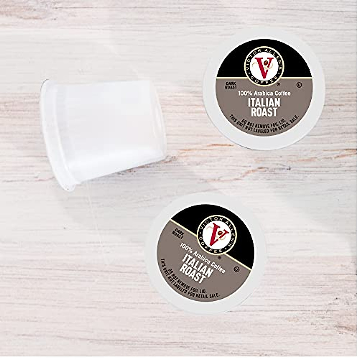 Victor Allen's Coffee Variety Pack (Morning Blend, 100% Colombian, Donut Shop Blend, and Italian Roast), 80 Count, Single Serve Coffee Pods for Keurig K-Cup Brewers