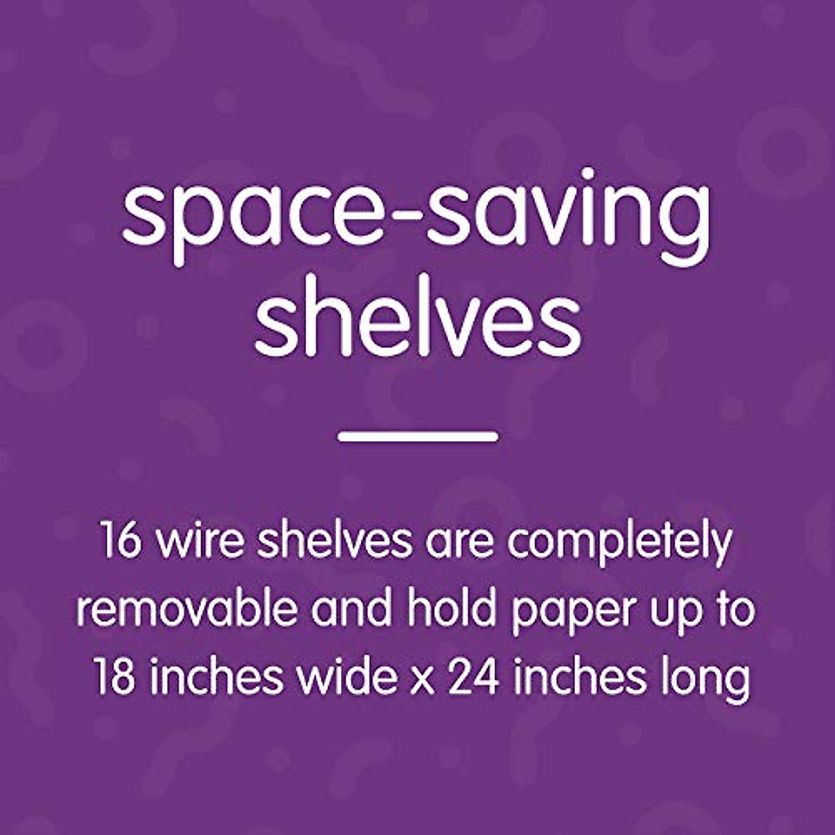 Colorations - MOBRACK Mobile Art Drying Rack for Home or Classroom Use, Keep Artwork Protected While Drying, Space Saving Rack, 36 1/2 Inches High x 26 1/2 Inches Wide x 17 1/2 Inches Deep