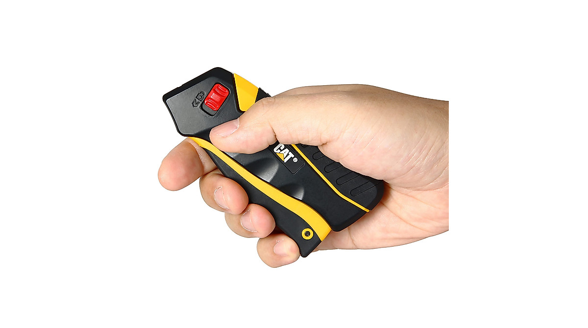 Cat Safety Utility Knife - Self-Retracting Blade, Lock & Easy Blade Change