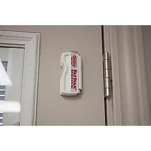 The Original Fat Ivan Fold Up Doorstop Wedge with Magnet White (Pack of 2)