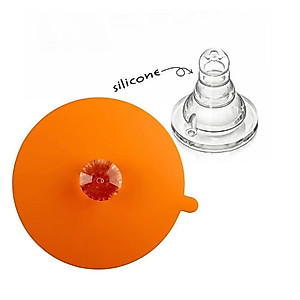 IPHOX Creative Mug Cover [Set of 6] Anti-dust, Airtight Seal, Food Grade Silicone Hot Cup Lids