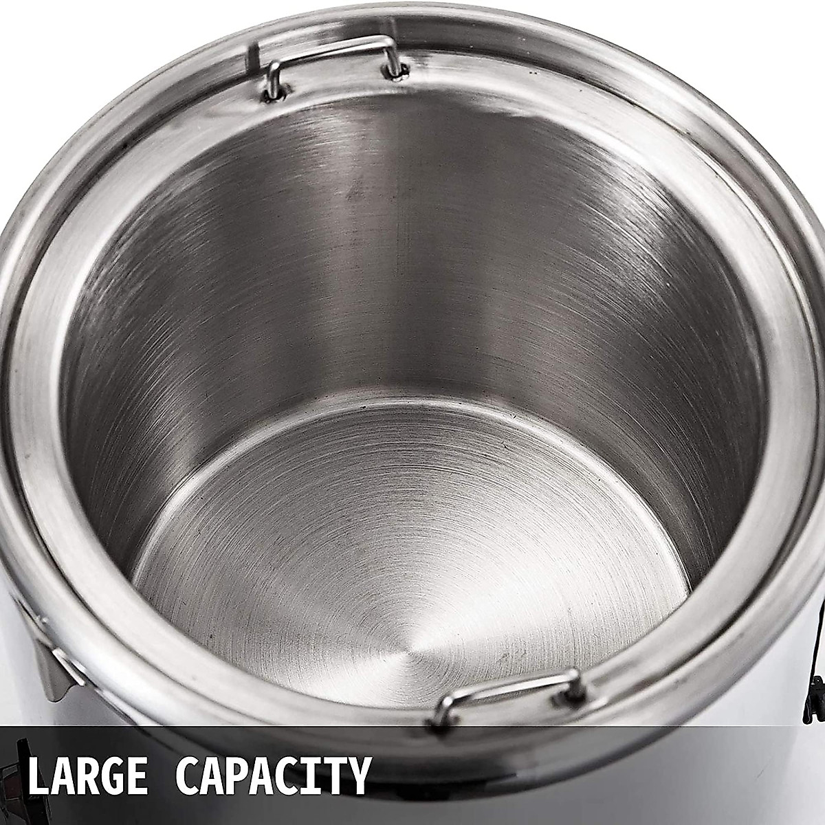 800/1600W Commercial Cheese Warmer, Electric Cheese Dispenser with Pump Temp Adjustable 30-110℃ for Chocolate/Cheese/Butter (Round Single Head)