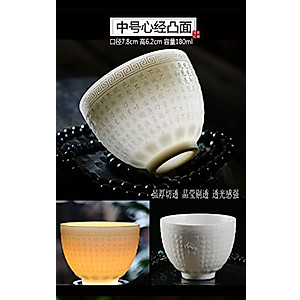 Handmade Tea Cup,Asian Cup,Traditional Chinese Tea Cup,Small teacups Bulk,Tea Cup Without Handle,Porcelain Teacup (??????)