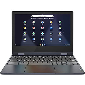 2022 Lenovo Flex 3 Touchscreen Chromebook, 2-in-1 11.6" HD for Business and Student Laptop, MT8183 CPU, 4GB LPDDR3, 64GB eMMC, Webcam, Blue, Chrome OS (Renewed)