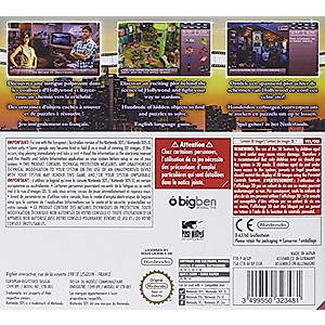 Bigben Interactive Hollywood Fame, Hidden Object Adventures 3DS