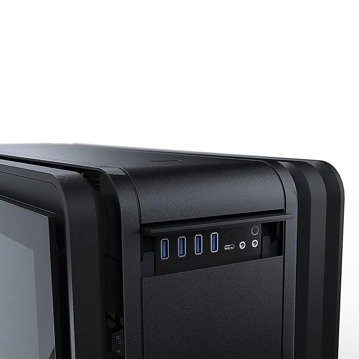 Phanteks Enthoo 719 (PH-ES719LTG_DBK01) High Performance Full Tower Case – Tempered Glass, Aluminum panels, dual system/psu support, massive storage, Fan Hub, Digital-RGB lighting, Black