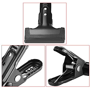 Neewer 10-Pack Set Heavy Duty Muslin Spring Clamps Clips 4 1/4 inch for Photo Studio Backdrops Backgrounds Woodworking