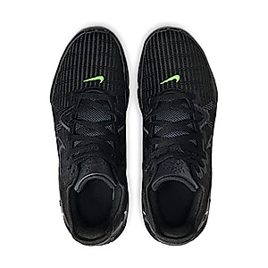 Nike Lebron Witness VI Mens Basketball Trainers Cz4052 Sneakers Shoes, Black/Black-Anthracite-Volt, 12 M US