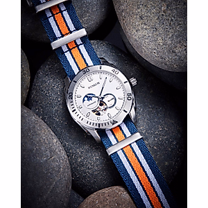 BINLUN Nylon Watch Band Thick G10 Premium Ballistic Nylon Multicolor Replacement Watch Straps with Stainless Steel Buckle for Men Women 18mm 20mm 22mm 24mm