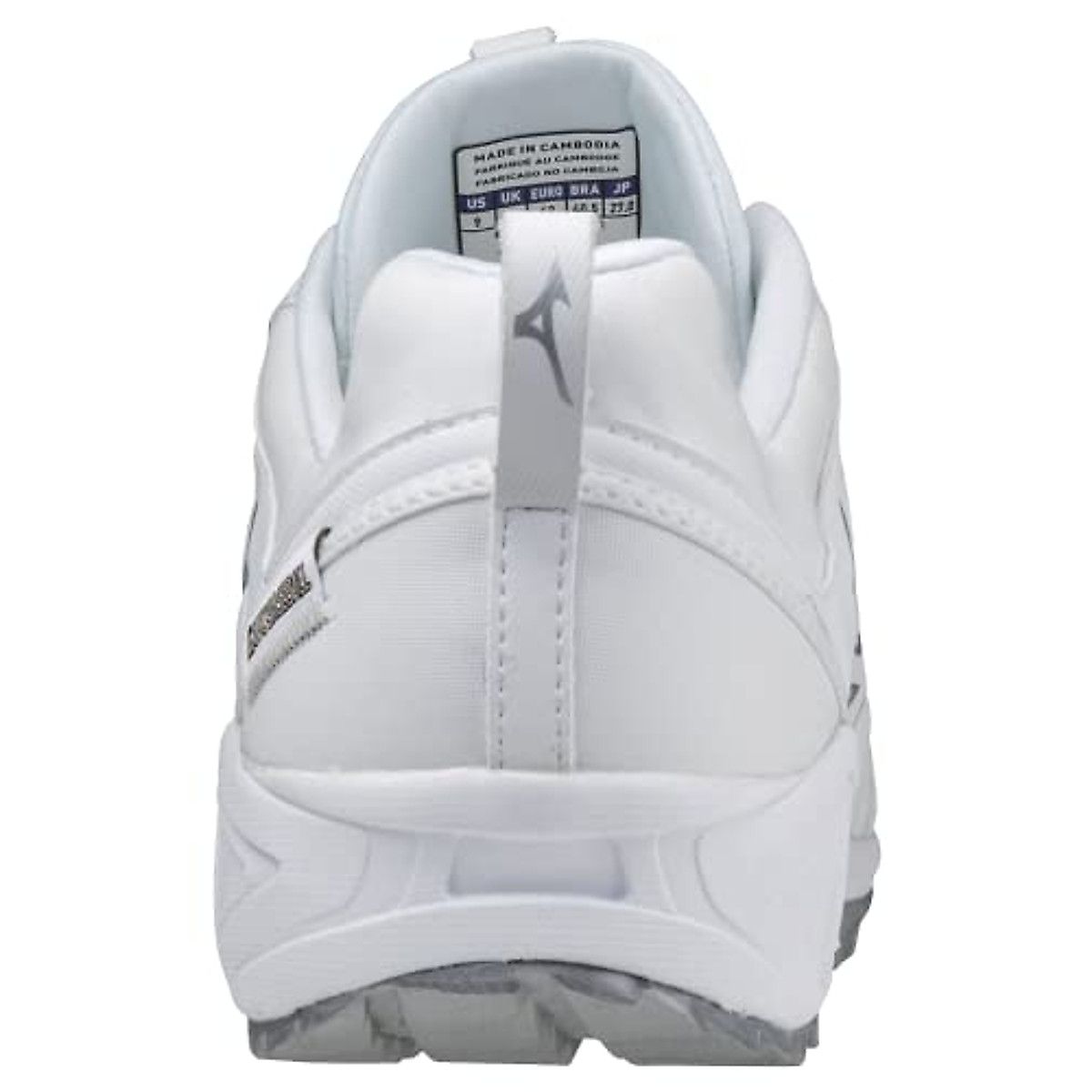 Mizuno Men's Ambition 2 All Surface Turf Shoe, White, 12