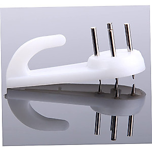 Garneck 10pcs White Household Wall Stud