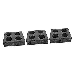 3pcs Knitted Cotton Cup Holder Beverage Takeout Tray Milk Tea Holders Holders Coffee Cup Rack Beverage Packing Rack Outdoor Epe Foam Composite Pearl re-usable