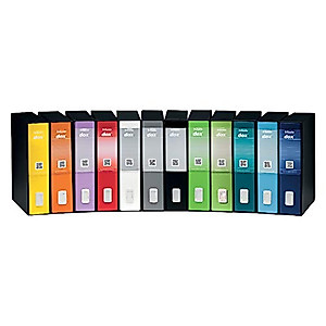 Rexel DOX 1 A4 Lever Arch File White_Parent 6 Pack