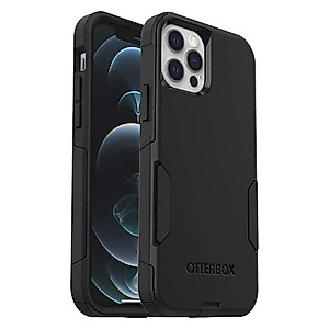 OtterBox Commuter Series Case for iPhone 12 & iPhone 12 PRO (ONLY) Non-Retail Packaging - (Black)