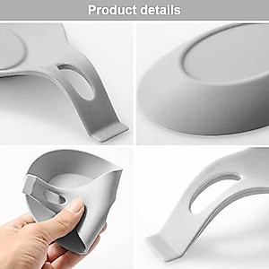 Silicone Spoon Rest for Stove Top, 3Pcs Heat Resistant Kitchen Utensil Rest, Large Spoon Holder for Kitchen Counter,Cooking Spoon Holder Kitchen Gadgets for Kitchen Utensils Spatula, Tongs,Ladles