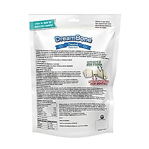 DreamBone Dental Chews, Rawhide-Free Chews for Dogs, Maintain Fresh Breath and Clean Healthy Teeth