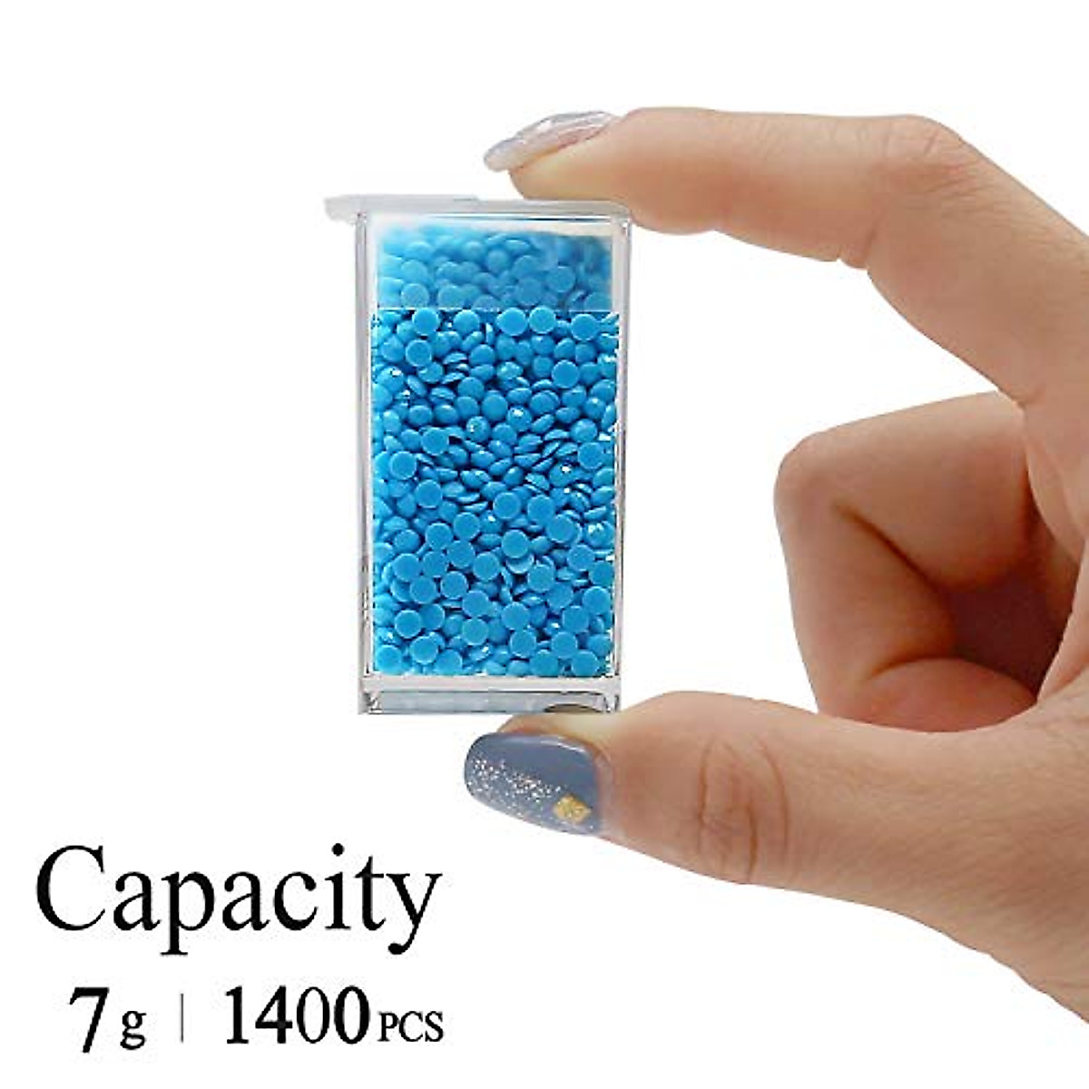 ARTDOT Diamond Painting Storage Containers, Portable Bead Storage Organizer 64 Gird Diamond Painting Accessories (Storage Box)