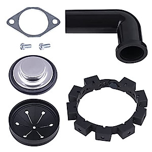 American Standard 10-US-ASD-1250 Premium Garbage Disposal with 3-Bolt Mount System and Odor Protection Processor, Silver