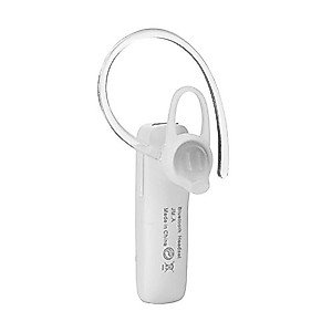 Yoidesu TWS Wireless Bluetooth Ear-Hook Earbuds Portable True Wireless Earbuds Noise-Canceling Hands-Free Sports & Exercise in Ear Business Headphones (White)