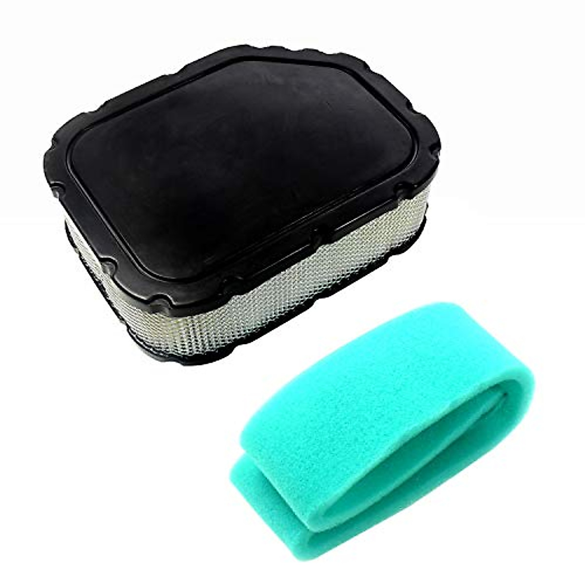 HQRP Air Filter and Pre-filter compatible with Craftsman 33180, KH3288303S1, 32 883 03-S1, 32-083-03-S, 3288303 fits DGS 6500 917.28745, GT 6000 917.28861 Garden Tractors