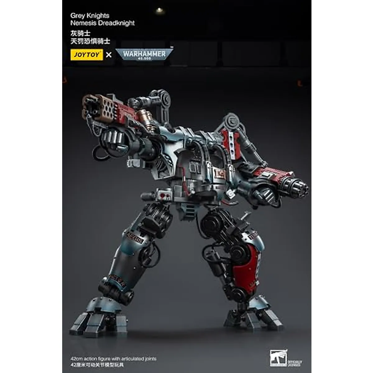 JoyToy Warhammer 40K: Grey Knights Nemesis Dreadknight 1:18 Scale Action Figure