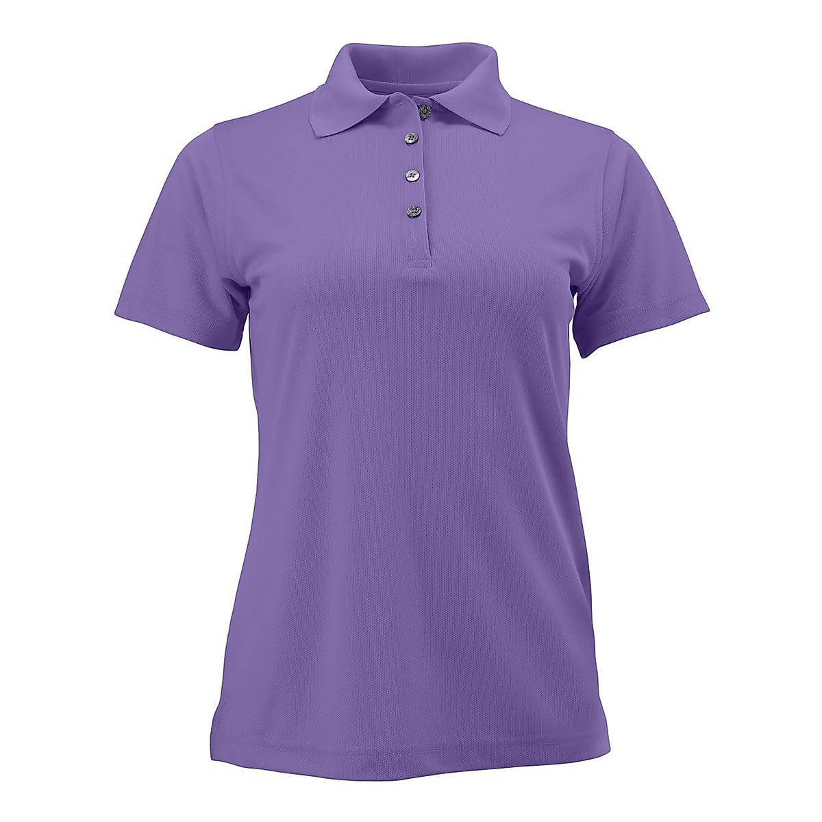 Paragon Women'S Performance Mesh Polo (Grape) (S)