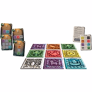 Gamewright - Shifting Stones – A Visual, Decision-Making Family Strategy Game of Tiles, Cards, and Tactics, 8 years +