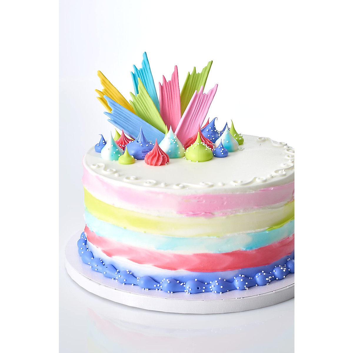 DecoPac 12 Inch 16 Gauge Aluminum Round Cake Pan, 12" W x 3" H, Made From Premium, Hardened Aluminium Alloy For Superior Durability, Uniform Wall Thickness for Even Rising