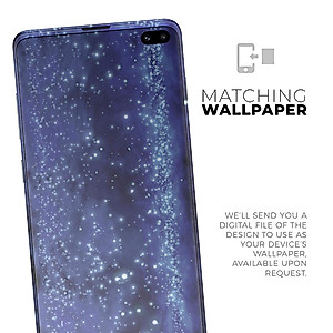 DesignSkinz Glowing Purple V2 Orbs of Light Protective Vinyl Decal Wrap Skin Cover Compatible with The Samsung Galaxy S20 (Screen Trim & Back Glass Skin)