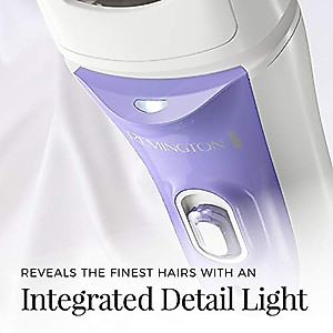 Remington Smooth & Silky Deluxe Rechargeable Epilator, Purple, EP7030E